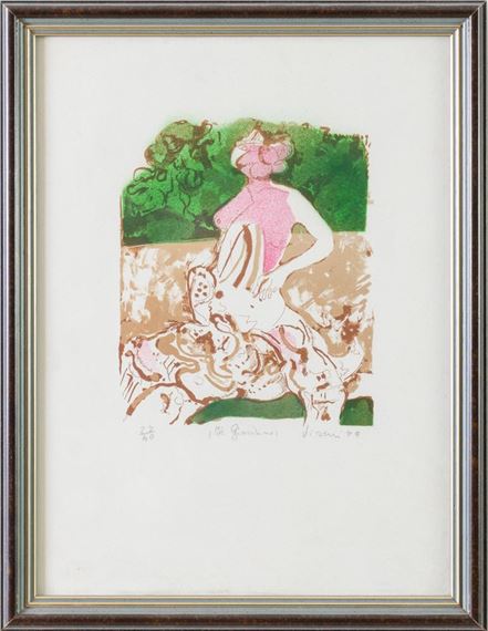 Enrico Visani | Enrico Visani (Marradi, 1938). Il giardino. | MutualArt