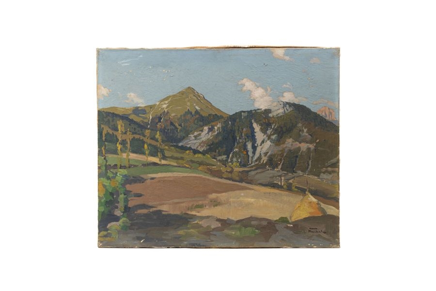 Henri Joseph Marchal | Mont Barral, la Côte Rotie (1878) | MutualArt