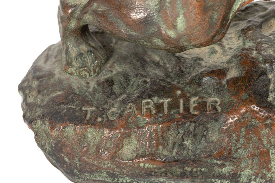 Thomas François‏ Cartier | Lionne en furie | MutualArt