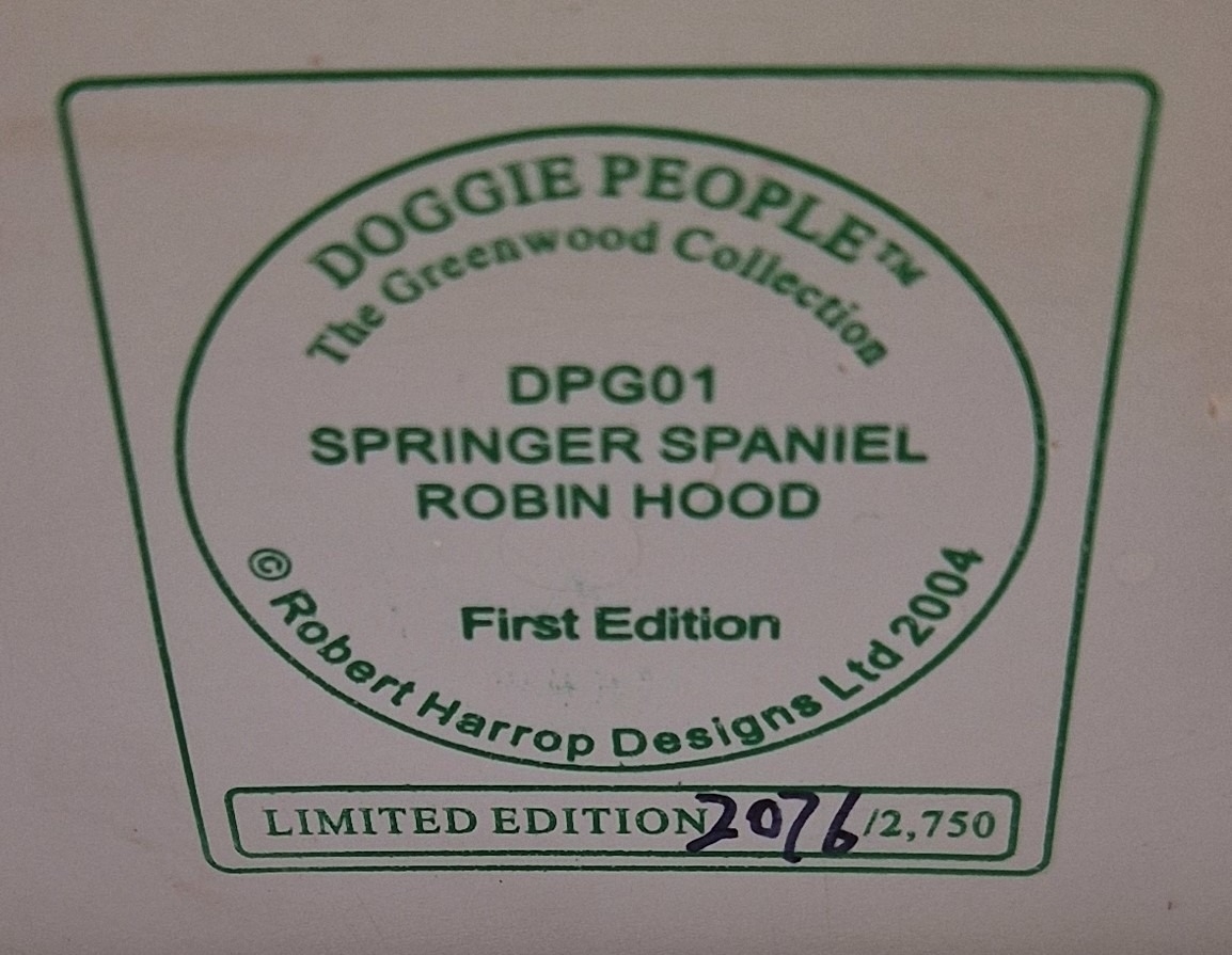 Robert Harrop | ROBERT HARROP Large 19cm CHARACTER FIGURINE SPRINGER ...