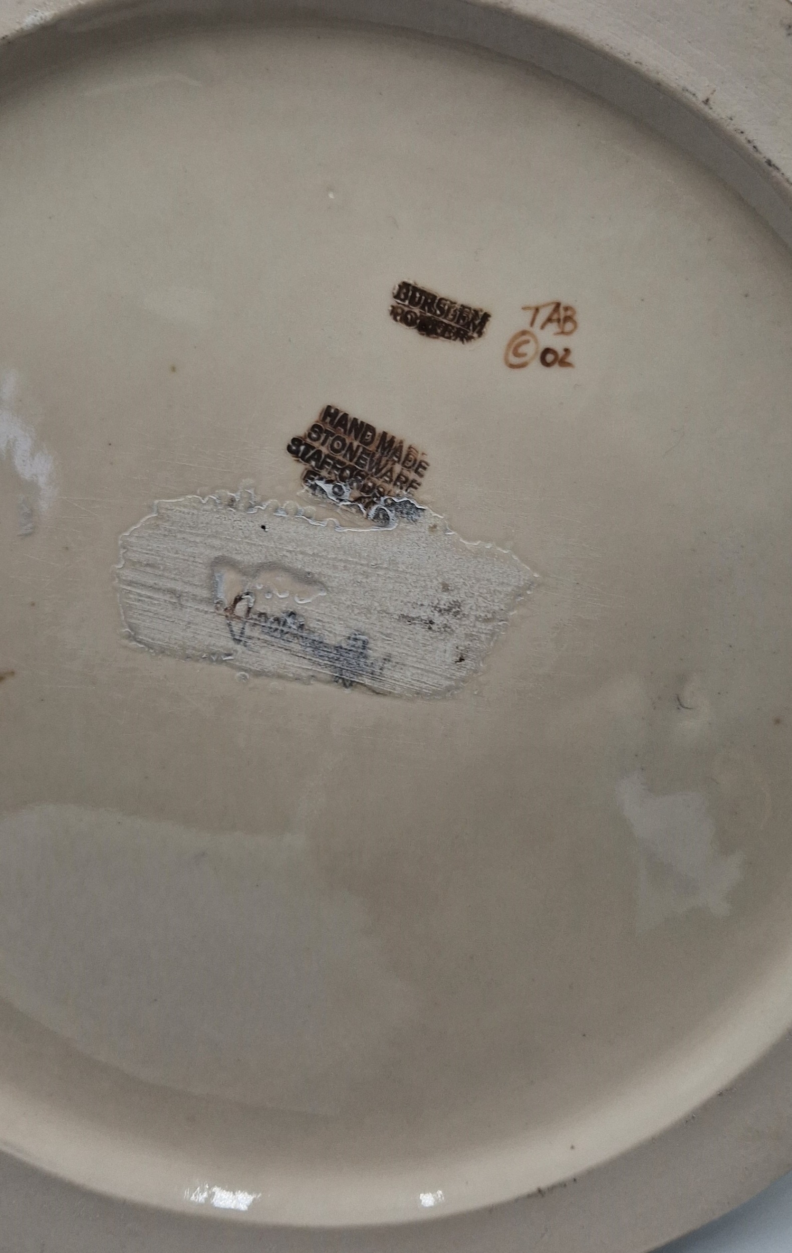 Andrew Hull | BURSLEM POTTERY HIGH FIRED STONEWARE Extra Large 38cm x ...