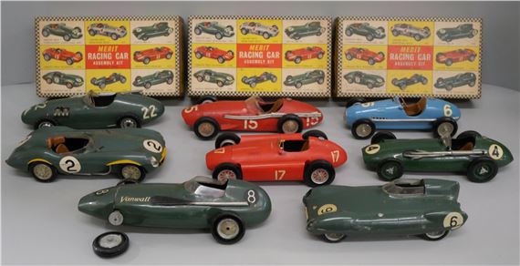 Assembly | A collection of Merit Racing Cars and assembly kits | MutualArt