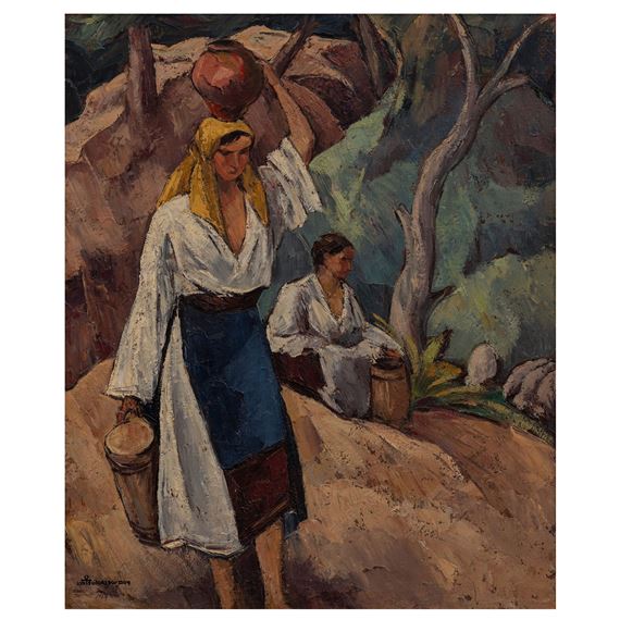 Ion Theodorescu Sion | From the Well (De la șipot (1924) | MutualArt