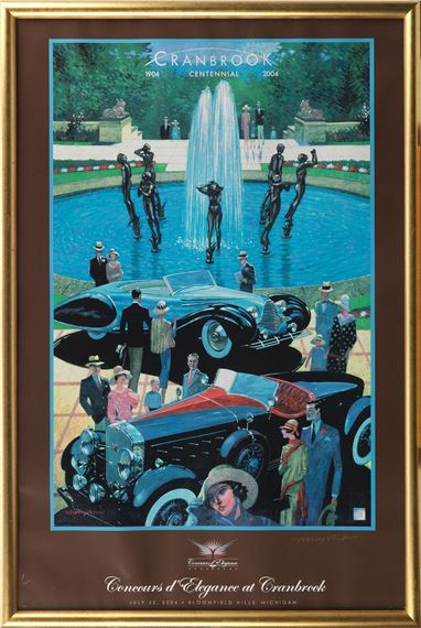 Barry Rowe | Four motoring prints featuring artwork after Barry Rowe ...