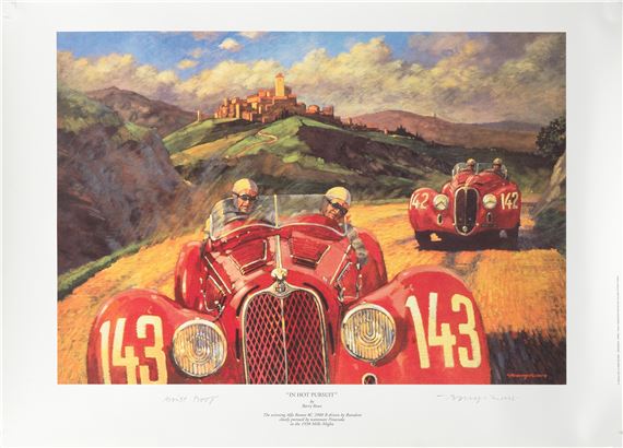 Barry Rowe | Motoring prints featuring artwork after Barry Rowe ...
