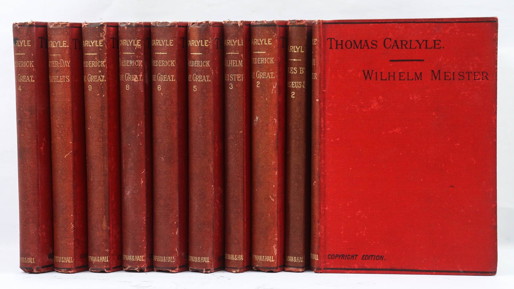 Thomas Carlyle | A large collection of antique Thomas Carlyle books ...