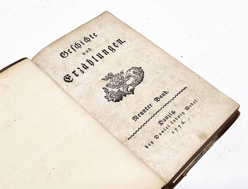 Daniel Ludwig | Two volumes of antique German language books ...