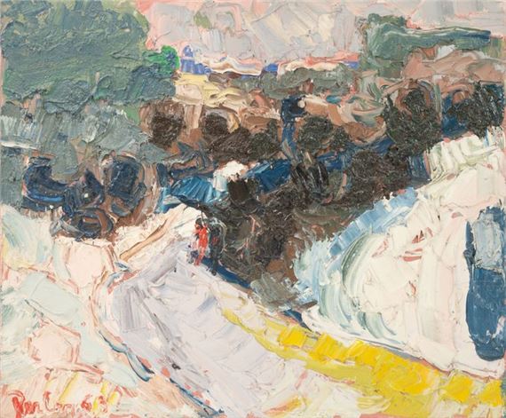 Robert Perlin | Landscape (1963) | MutualArt