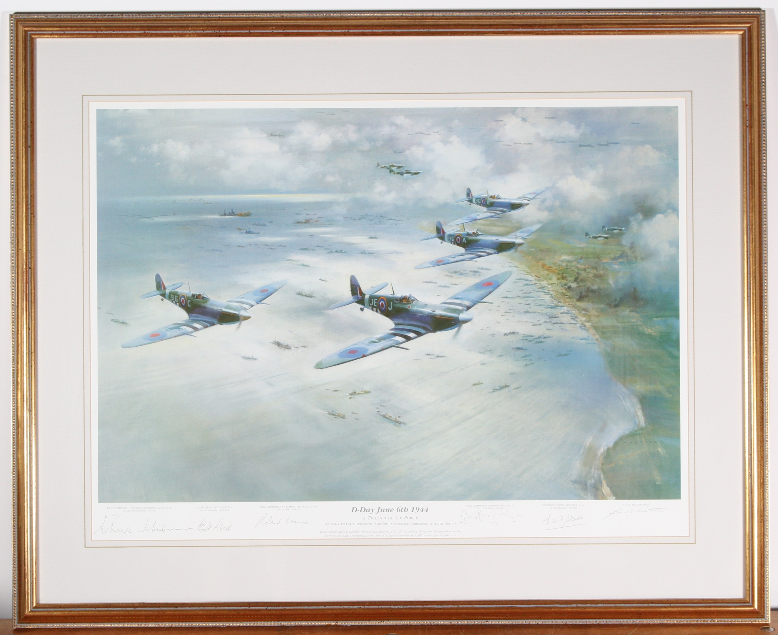 Frank Wootton | D-Day June 6th 1944 A Triumph of Air Power | MutualArt