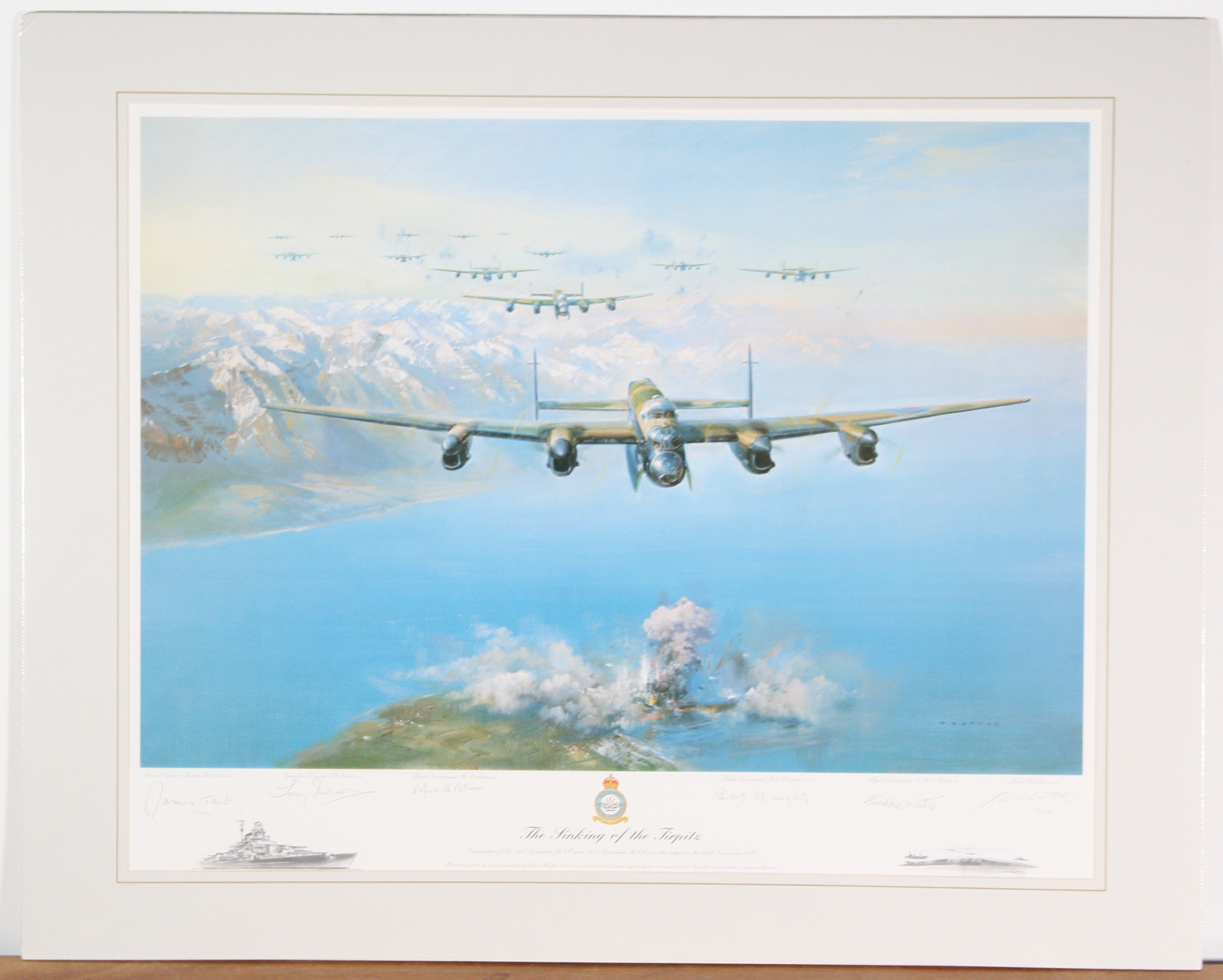 Frank Wootton | The Sinking of the Tirpitz | MutualArt