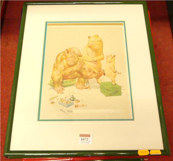 Lawson Wood | A collection of Lawson Wood prints (a lot | MutualArt