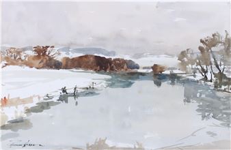 Edward Wesson | An oak tree; and The windmill | MutualArt