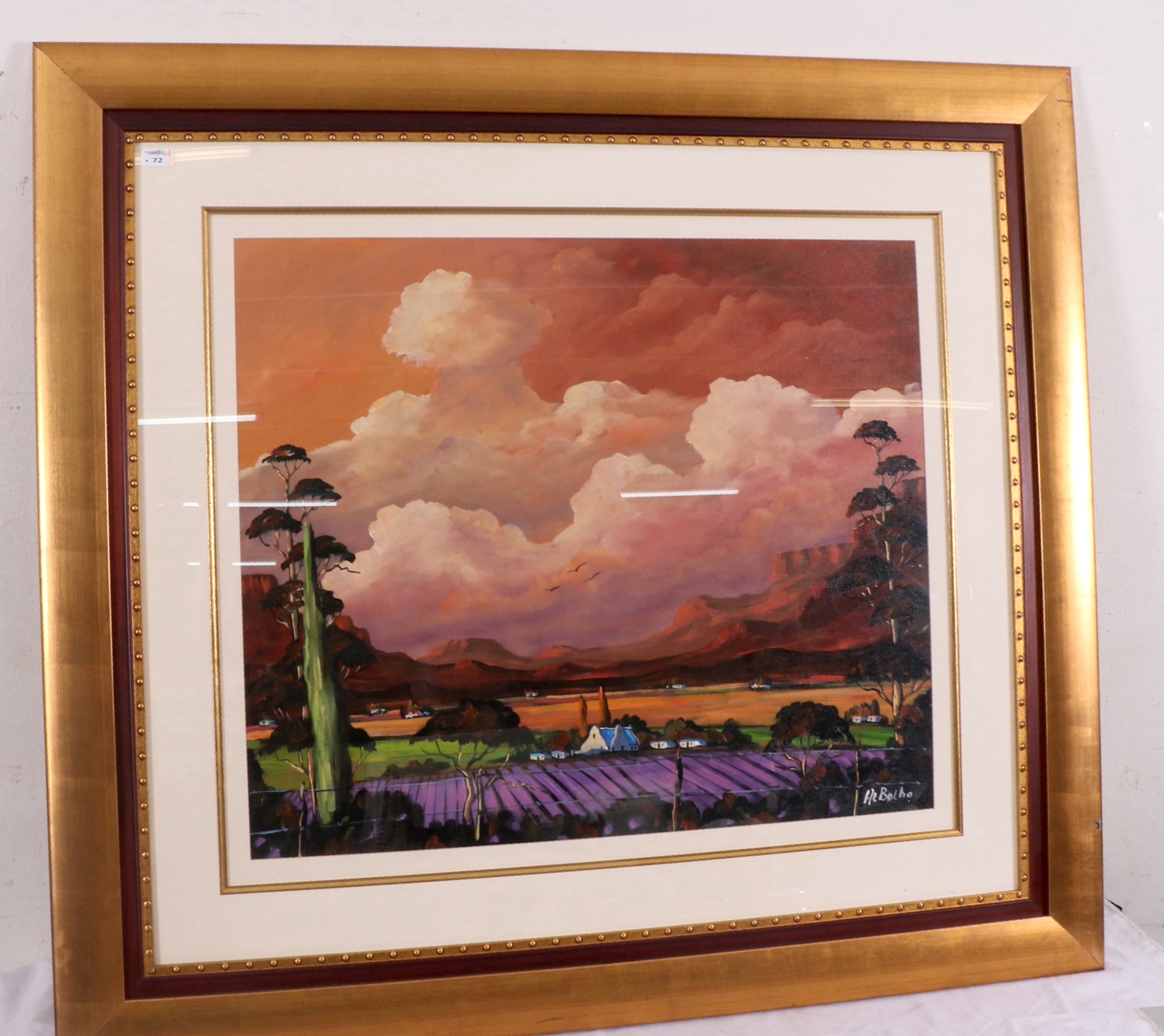 At Botha | VIEW OF THE VINYARD | MutualArt