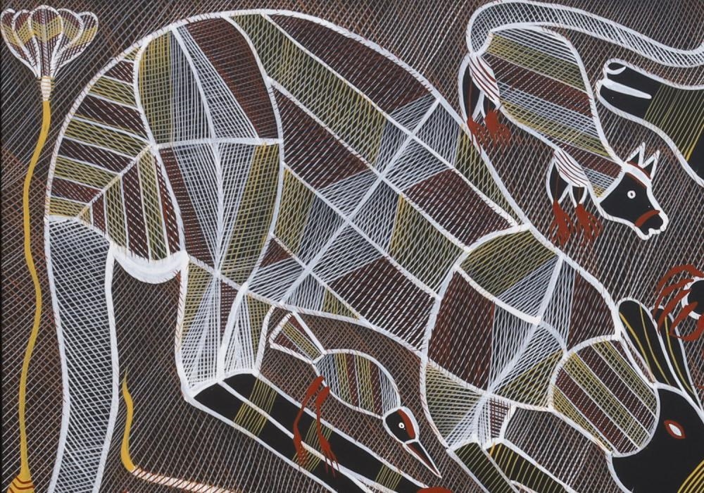 Edward Blitner | Rainbow Serpent (2023) | MutualArt