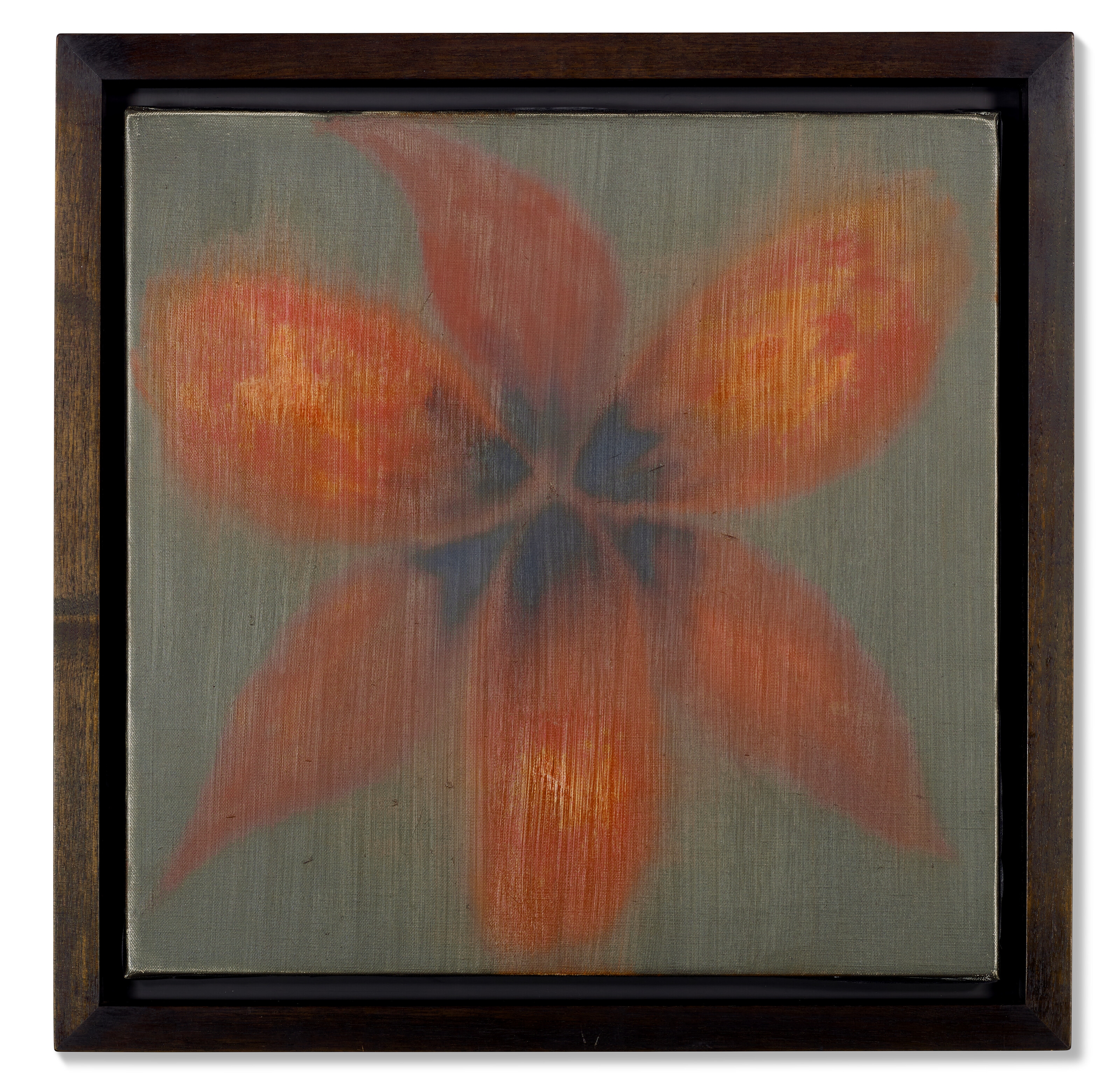 Ross Bleckner | Untitled (Red Flower) (1996) | MutualArt