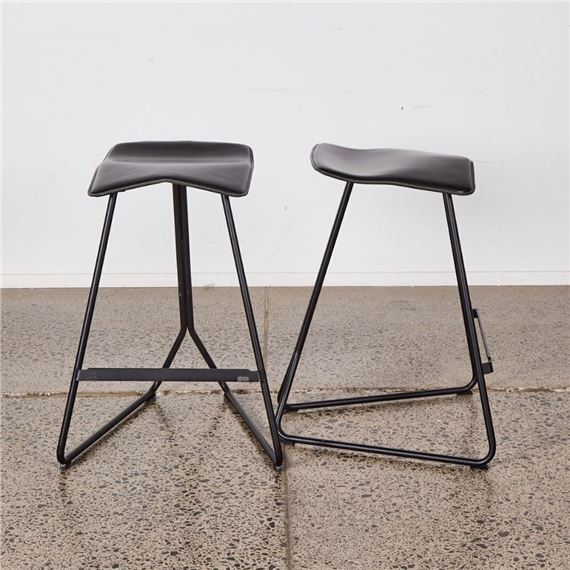 Kram/Weisshaar | A Pair Of Triton Bar Stools By Clemens Weisshaar For ...