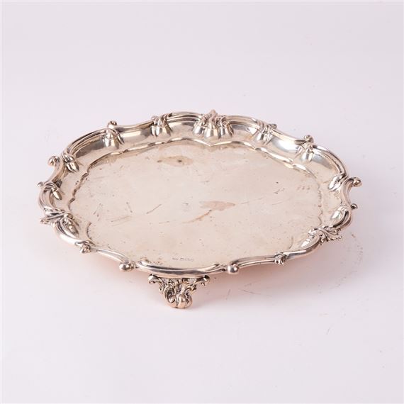 Sterling | A Sterling Silver Salver Tray | MutualArt