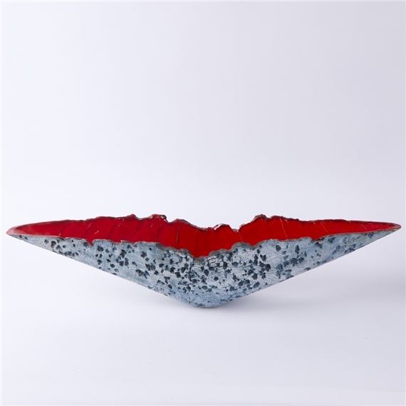 Len Castle | A Len Castle Inverted Volcano Vase | MutualArt