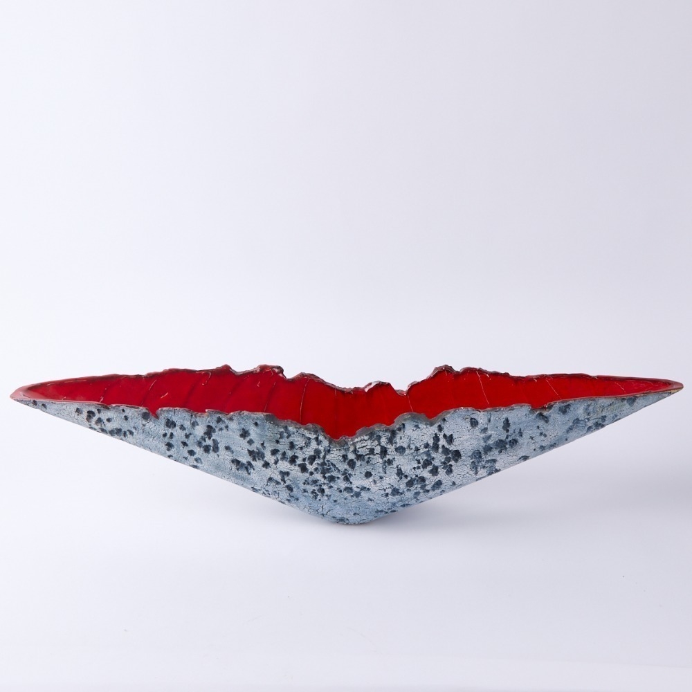 Len Castle | A Len Castle Inverted Volcano Vase | MutualArt
