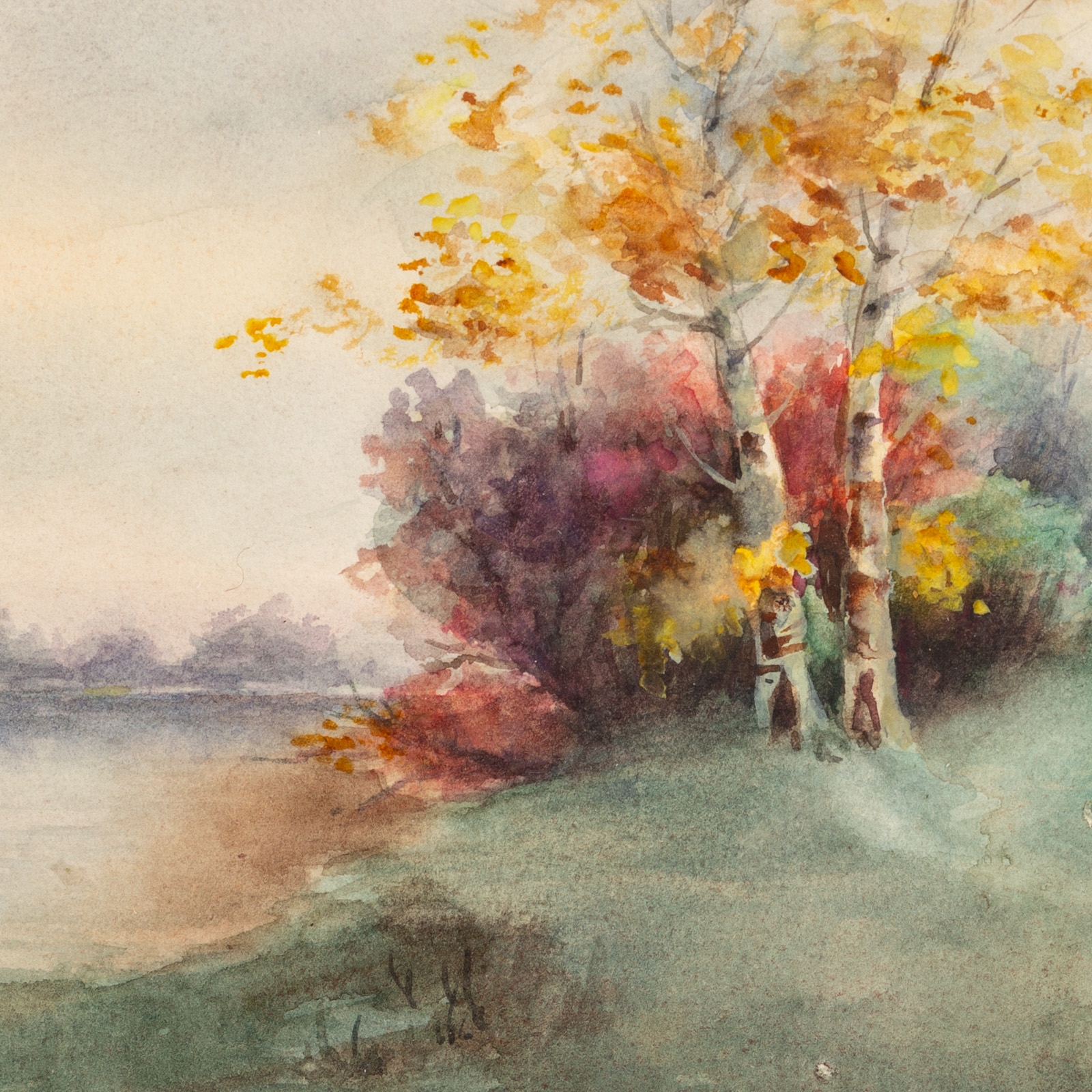 Joseph DeCamp | Pond Landscape (1858) | MutualArt