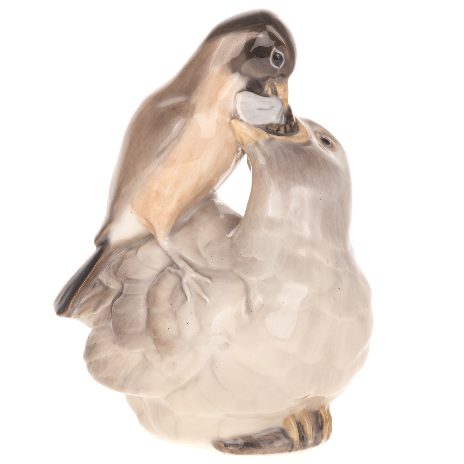 Royal Copenhagen | Royal Copenhagen Cuckoo Being Fed | MutualArt