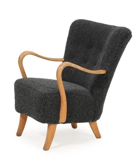 Alfred Christensen | Easy chair (1940s) | MutualArt