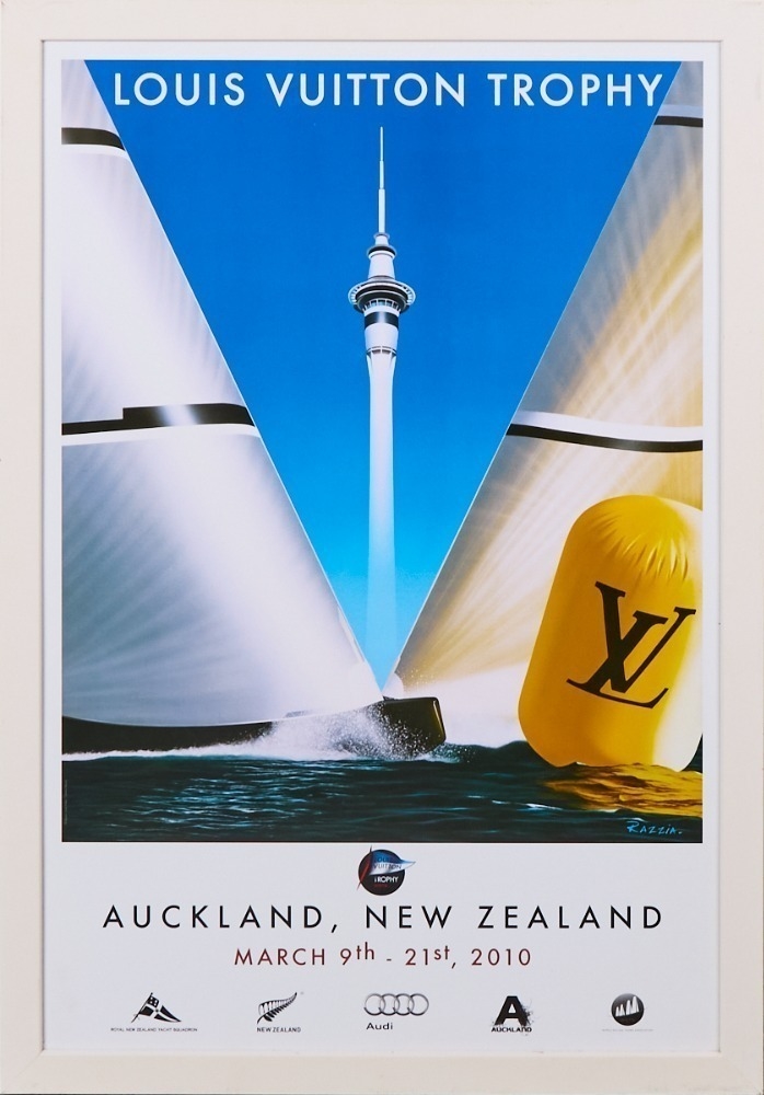 Louis Vuitton | A Louis Vuitton Trophy Series Print | MutualArt