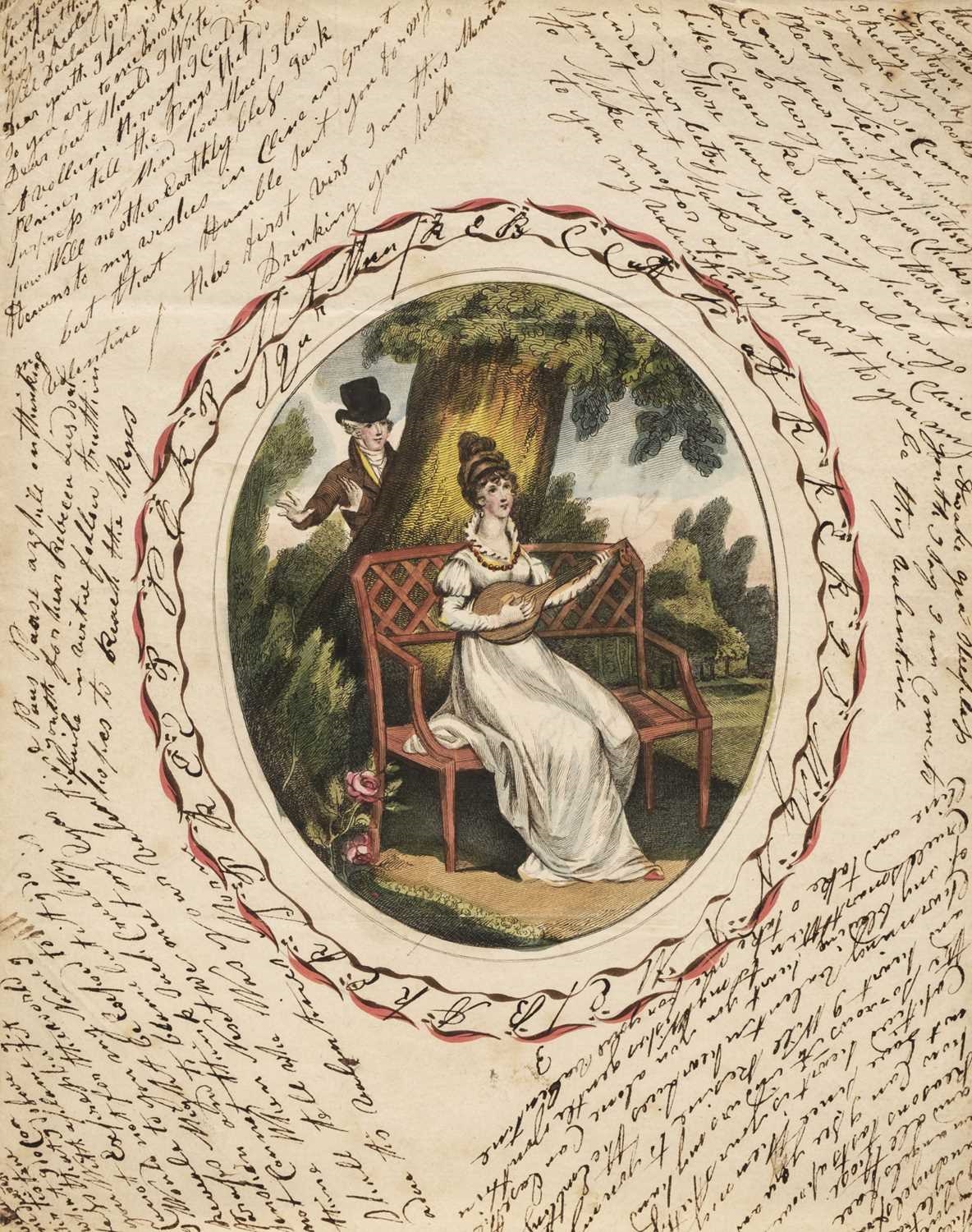 G. Bennett | A Regency illustrated love letter addressed to Mr G ...