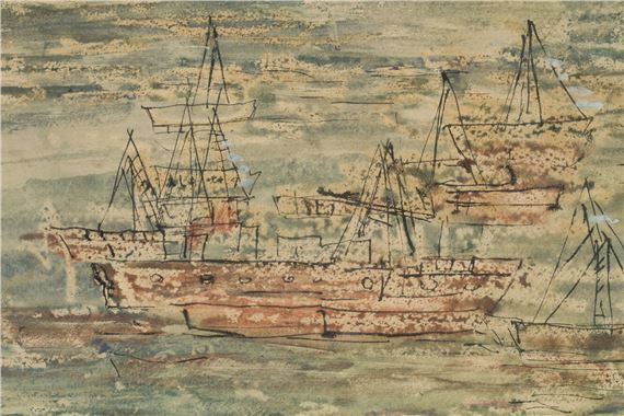 Bernarda Swiderska | Boats II (1960s) | MutualArt