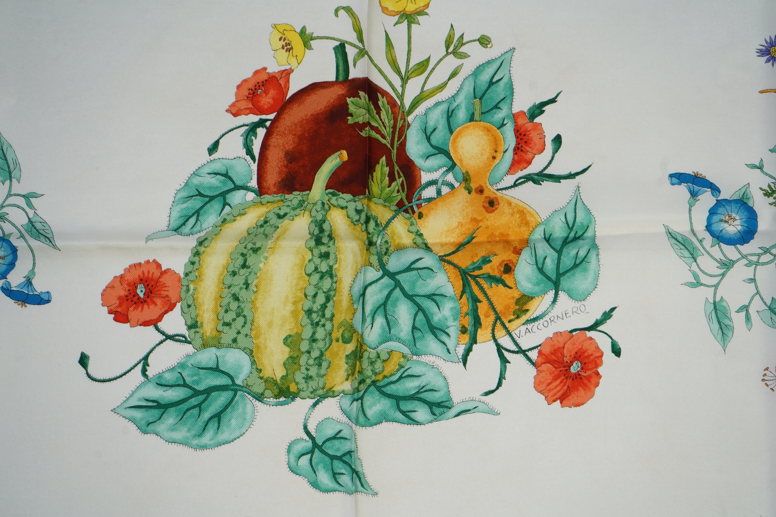 Vittorio Accornero de Testa | A Gucci vegetable garden design silk ...