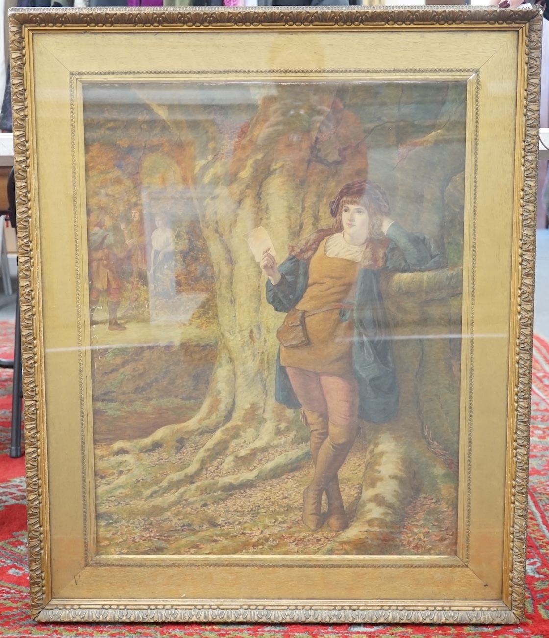 John Everett Millais | Pre-Raphaelite style watercolour | MutualArt