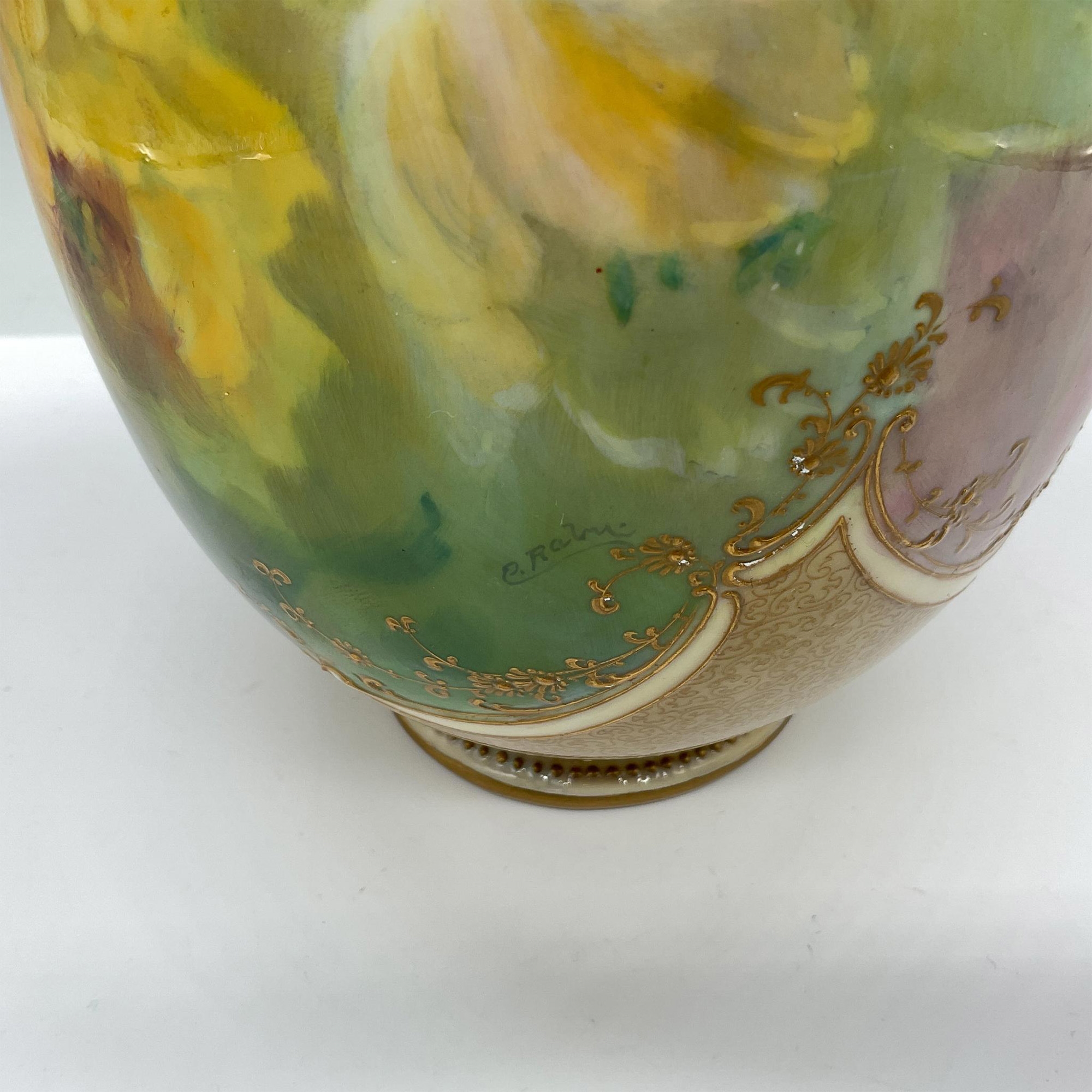 Edward Raby | Doulton Burslem Porcelain Luscian Ware Vase by Edward ...