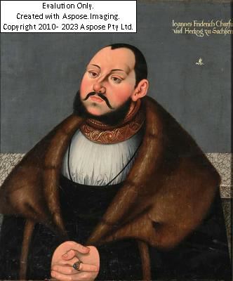 Lucas Cranach the Elder | Portrait of John Frederick I | MutualArt