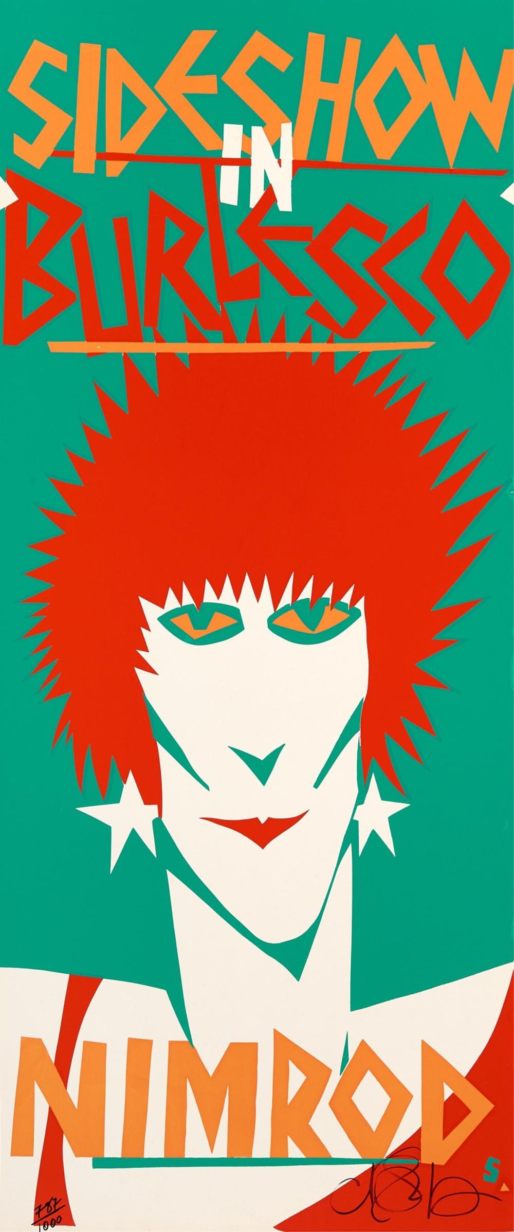 Martin Sharp | Sideshow in Burlesco: Nimrod Series | MutualArt