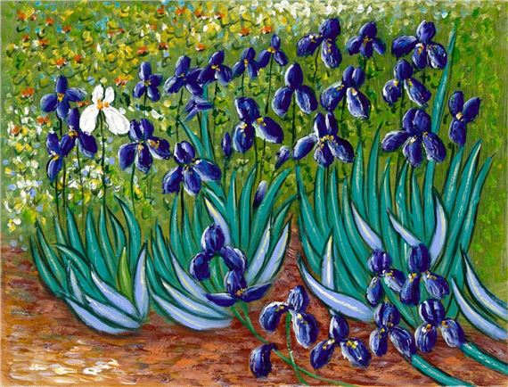 Vincent Van Gogh | Irises | MutualArt
