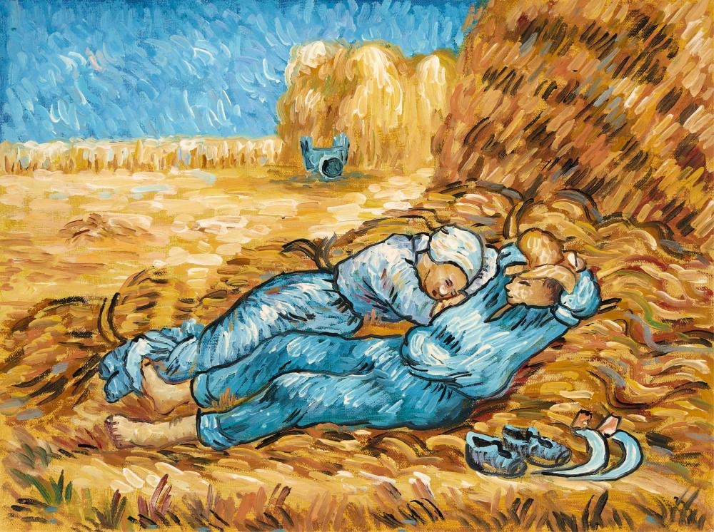 Vincent Van Gogh | Noon Rest from Work | MutualArt