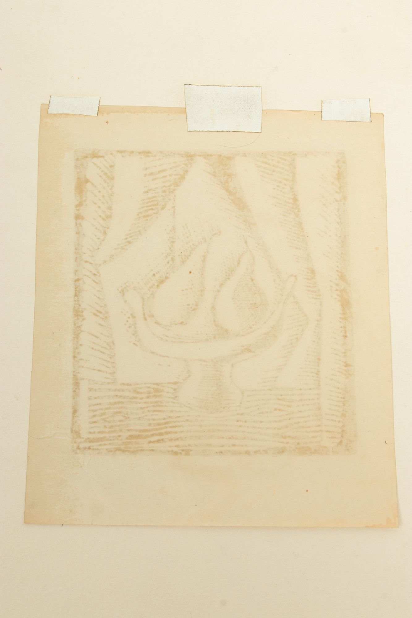 Edgar Louis Yaeger | 1904-1997) Unframed Block Print | MutualArt