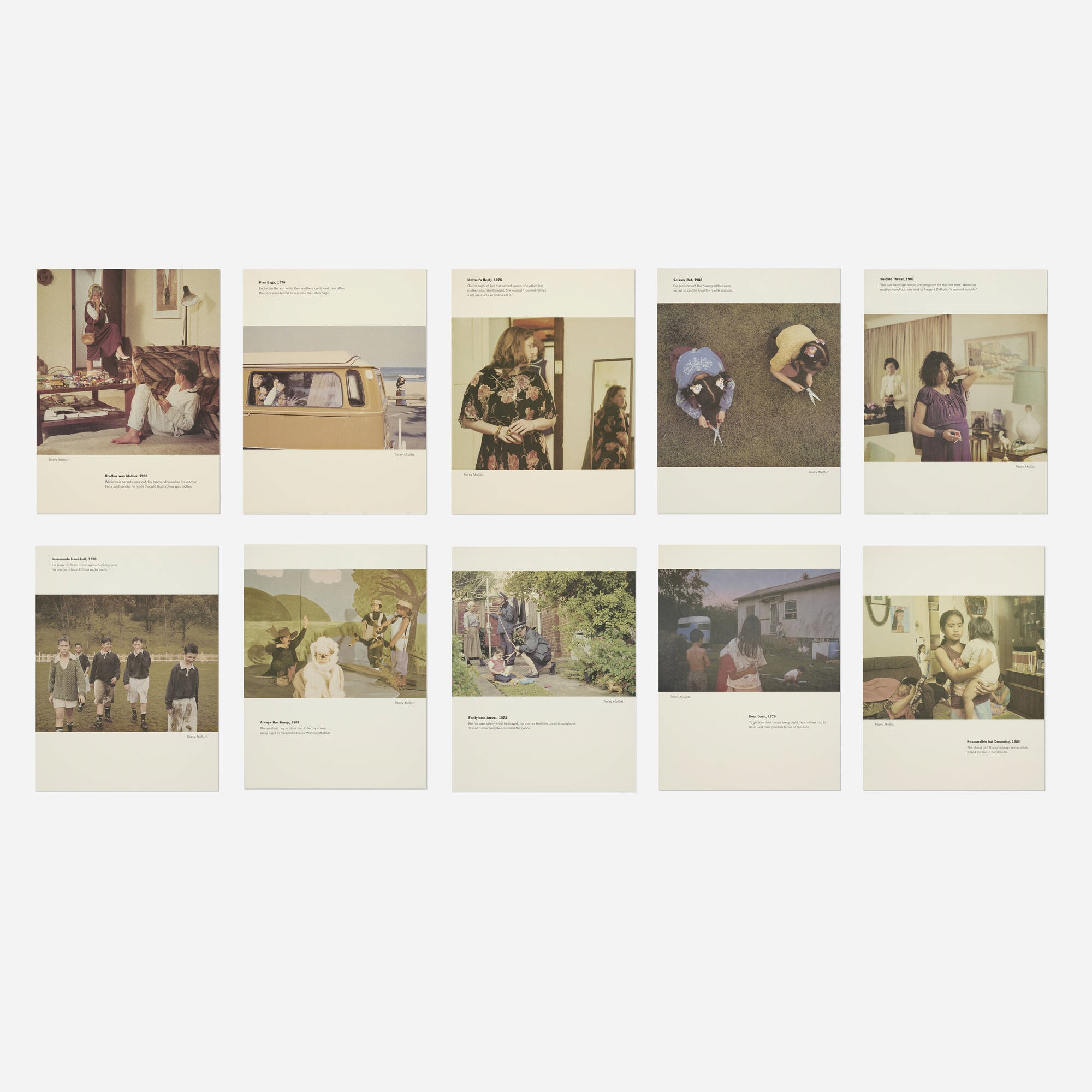 Tracey Moffatt | Scarred for Life II (1999) | MutualArt