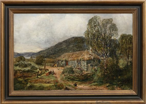 Alexander Fraser | FEEDING THE CHICKENS | MutualArt