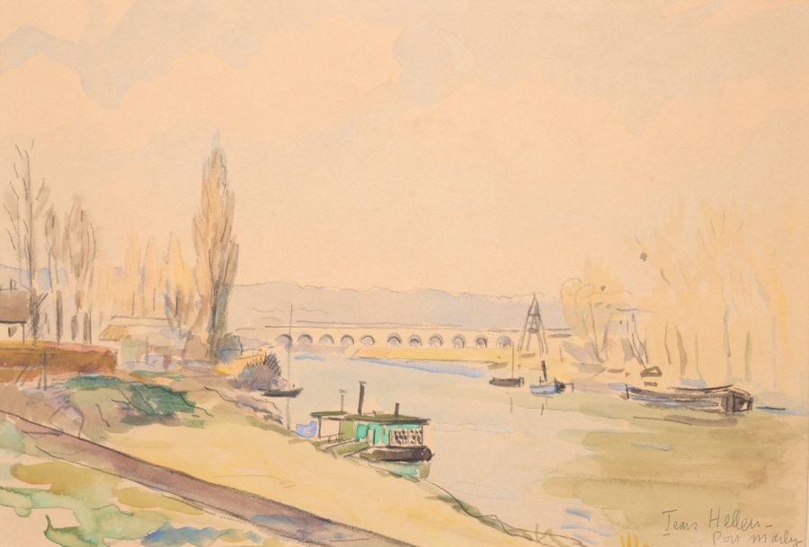 Jean Helleu | The Port of Marly | MutualArt