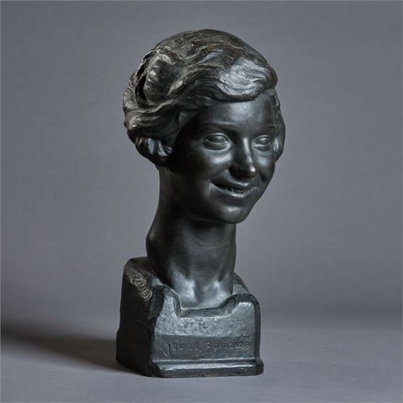 Arthur Bertola | Young Roman Woman; Walking chimpanzee (1923) | MutualArt