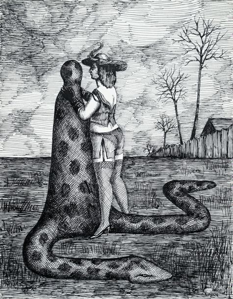 Roland Topor | Adam and Eve | MutualArt