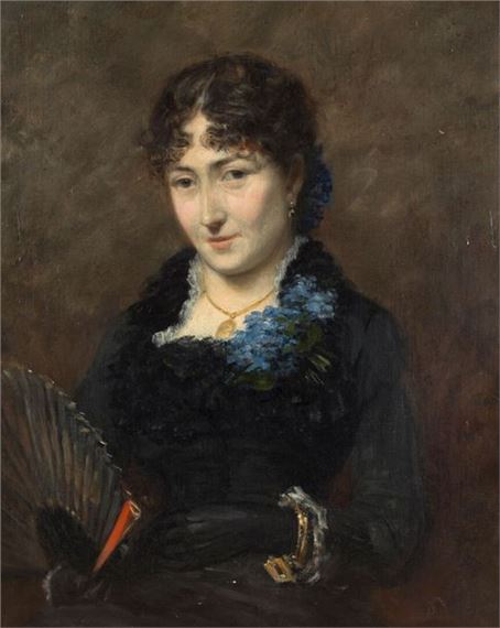 Paul Baudry | Portrait de Madame de Gironde | MutualArt