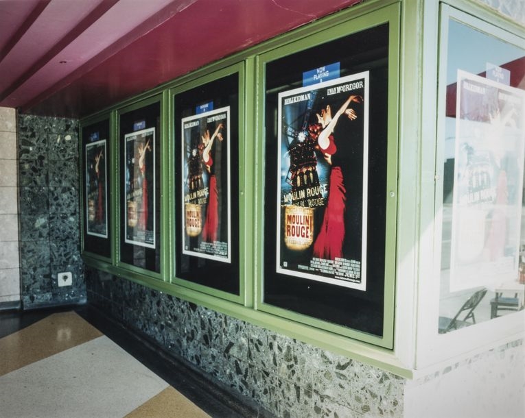 Gino Sullivan | Moulin Rouge posters in a movie theater | MutualArt