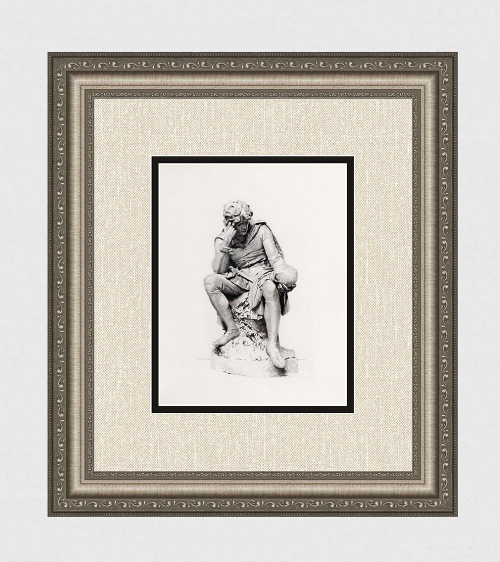 Lord Ronald Sutherland Gower | Lord Ronald Gower 1800s Historic Etching ...