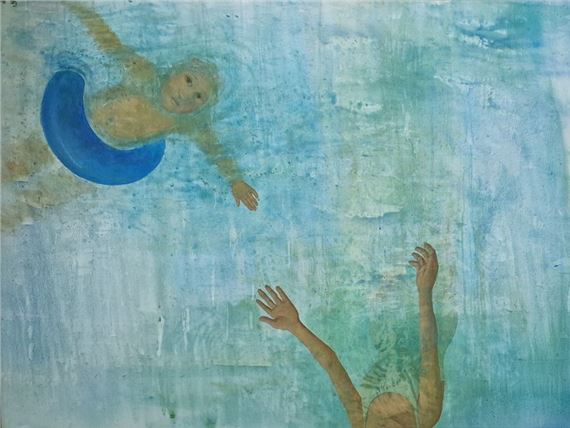 Guillemette Schlumberger | Swimming pool - 1996 (1996) | MutualArt