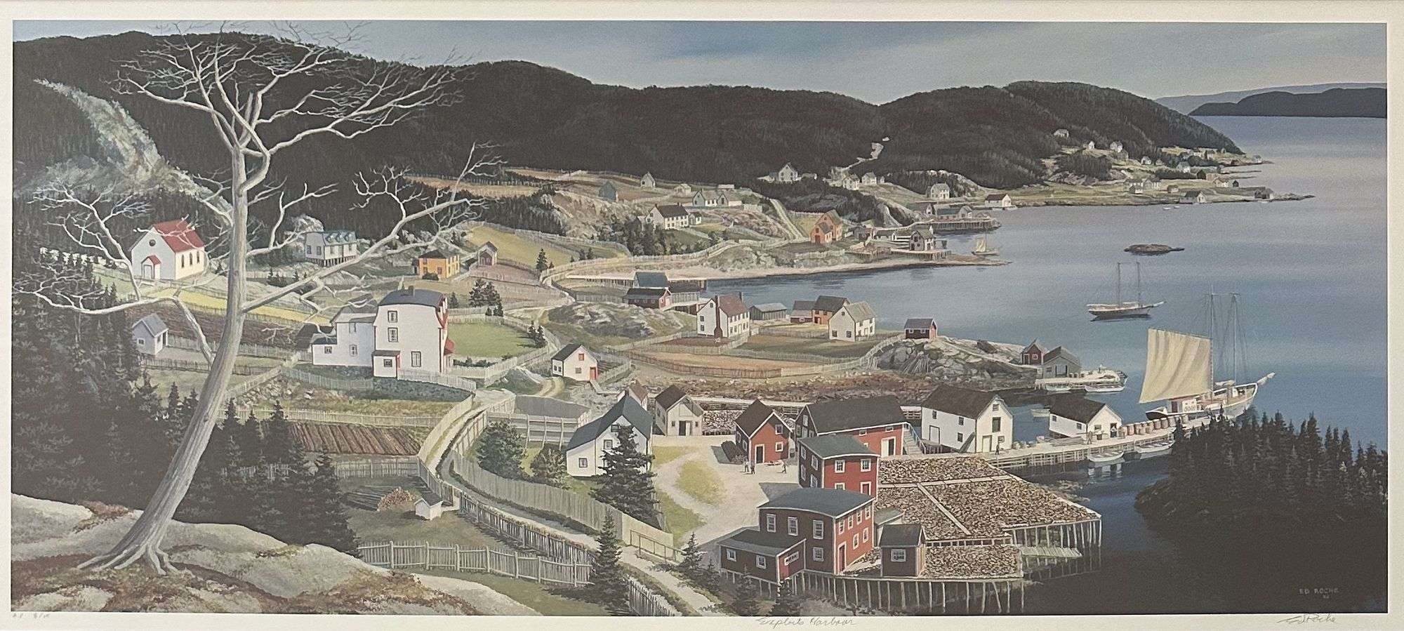 Ed Roche | Exploits Harbour | MutualArt