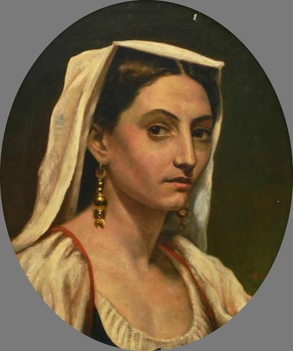 James Sant | Portrait of a woman from southern Europe (1867) | MutualArt