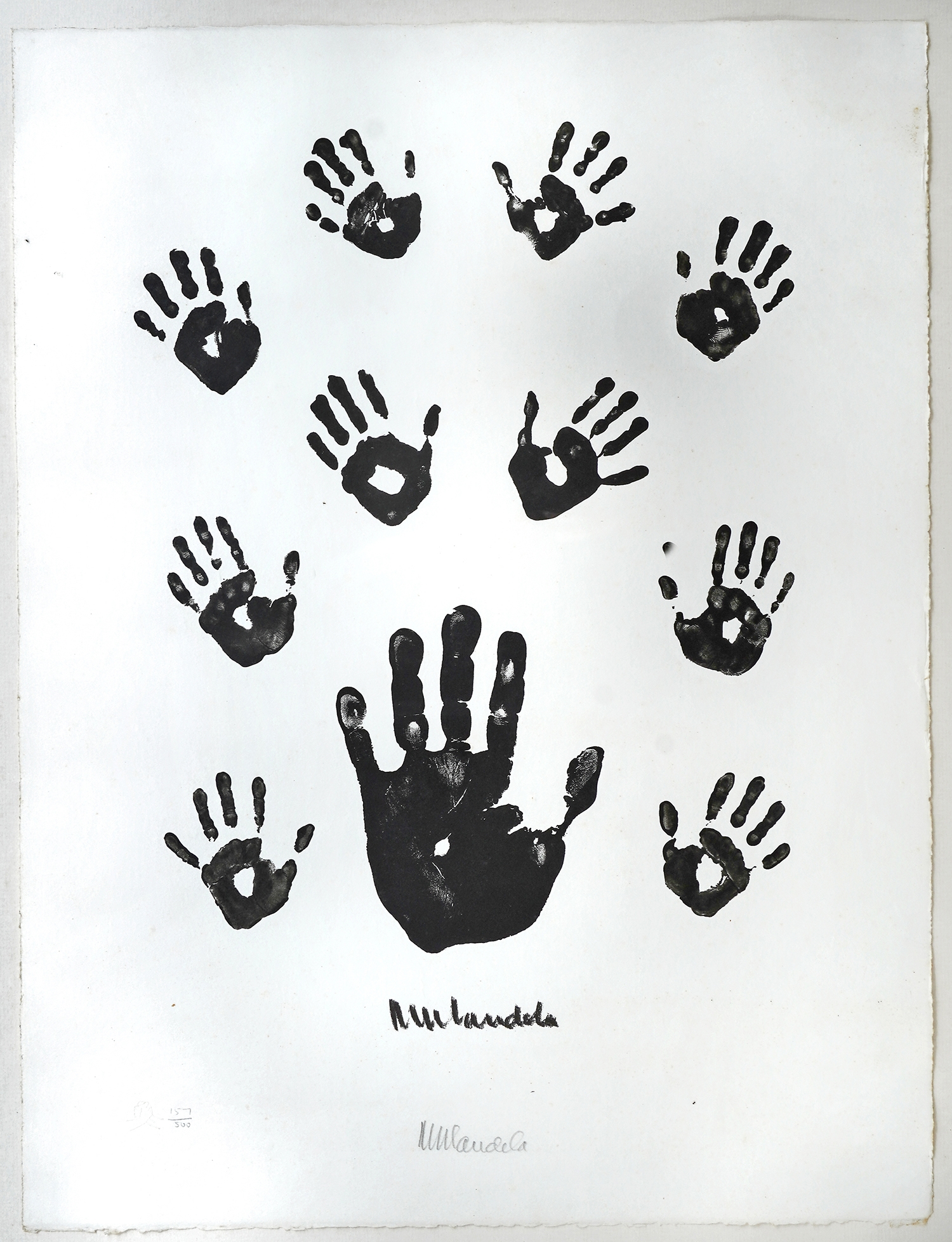 Nelson Mandela | HANDS | MutualArt