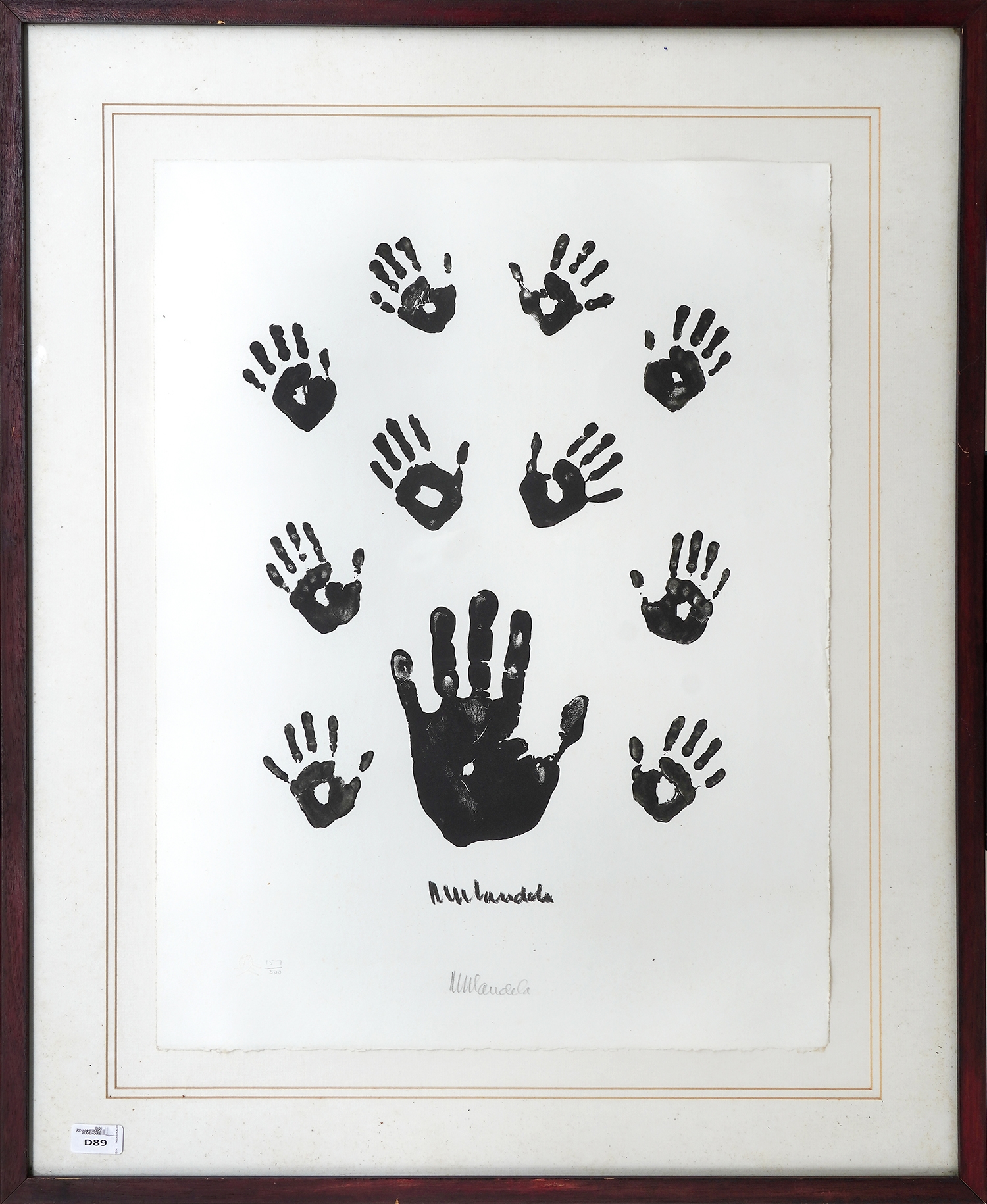 Nelson Mandela | HANDS | MutualArt